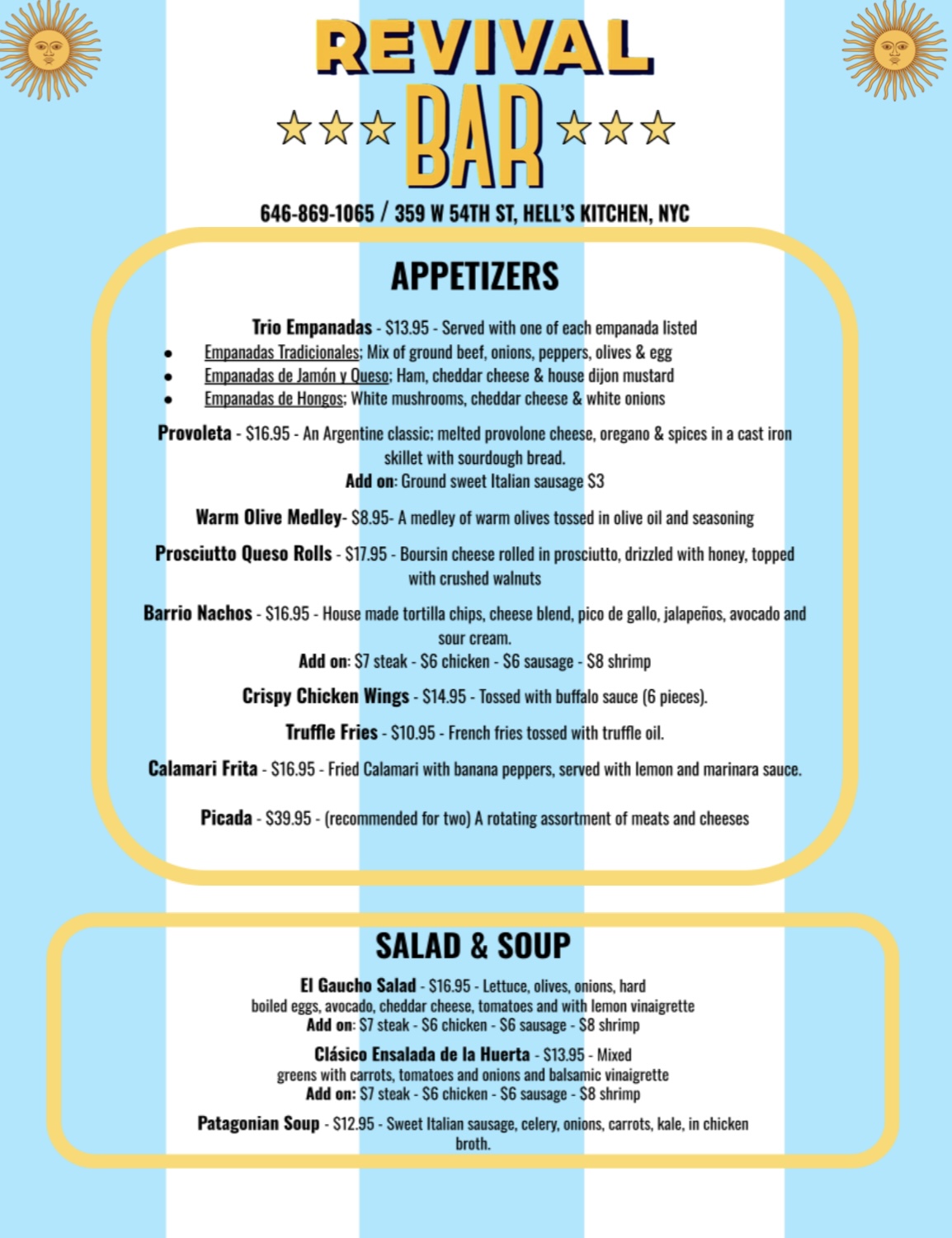 Revival Bar Restaurant